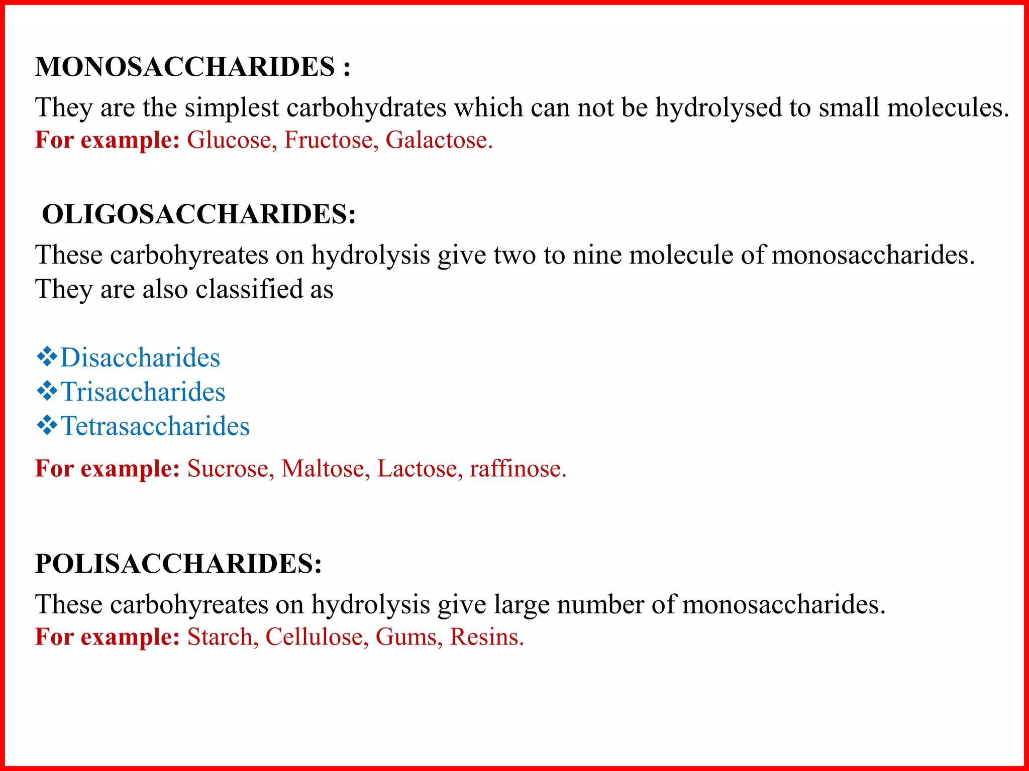 Carbohydrates | PPTX