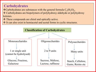 Carbohydrates | PPTX