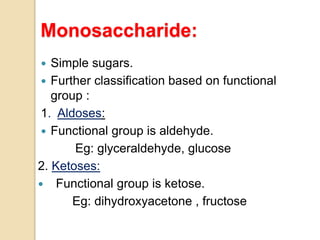 Carbohydrates | PPTX