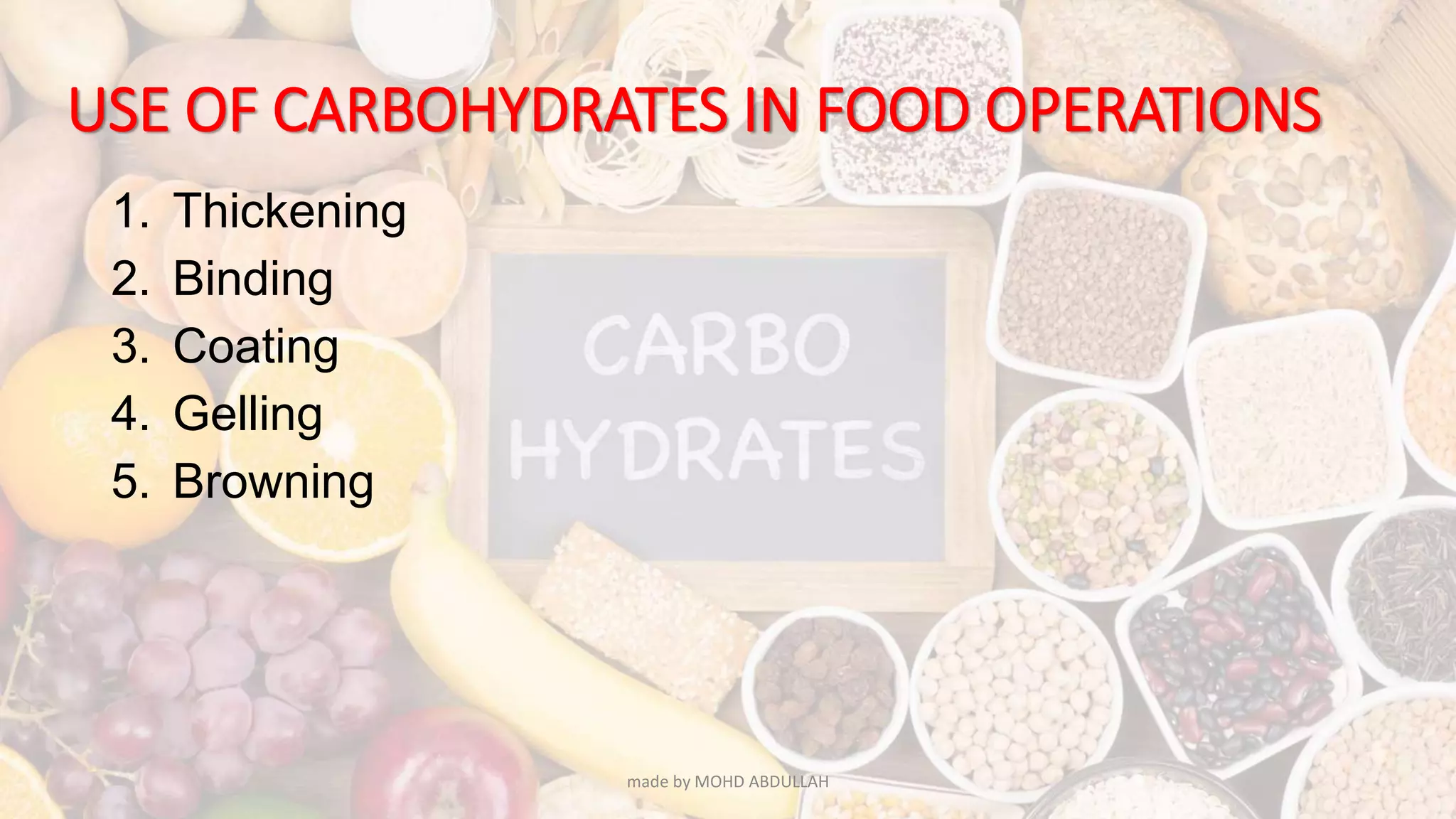 Carbohydrates | PPT