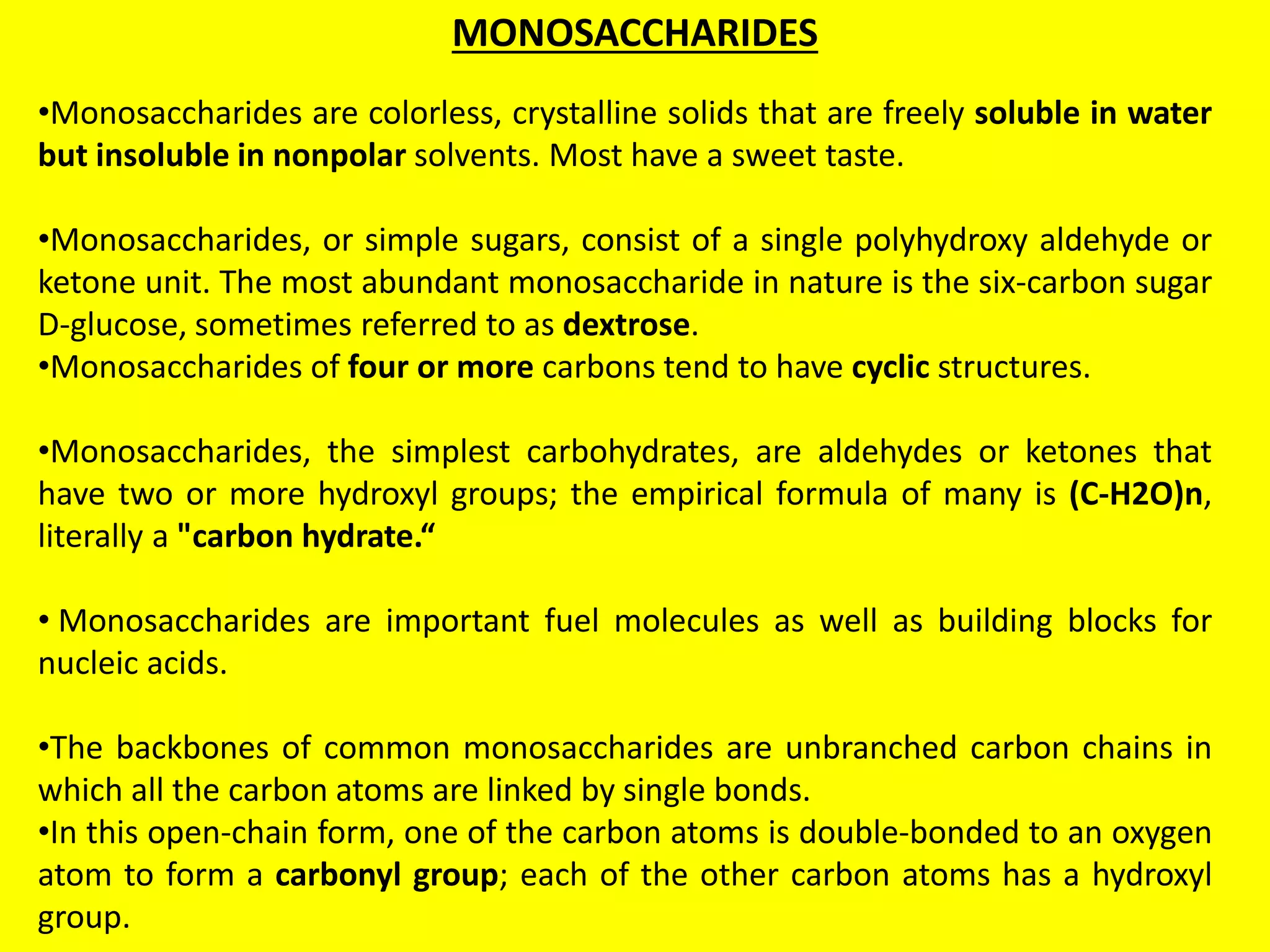 Carbohydrates | PPTX | Chemistry | Science