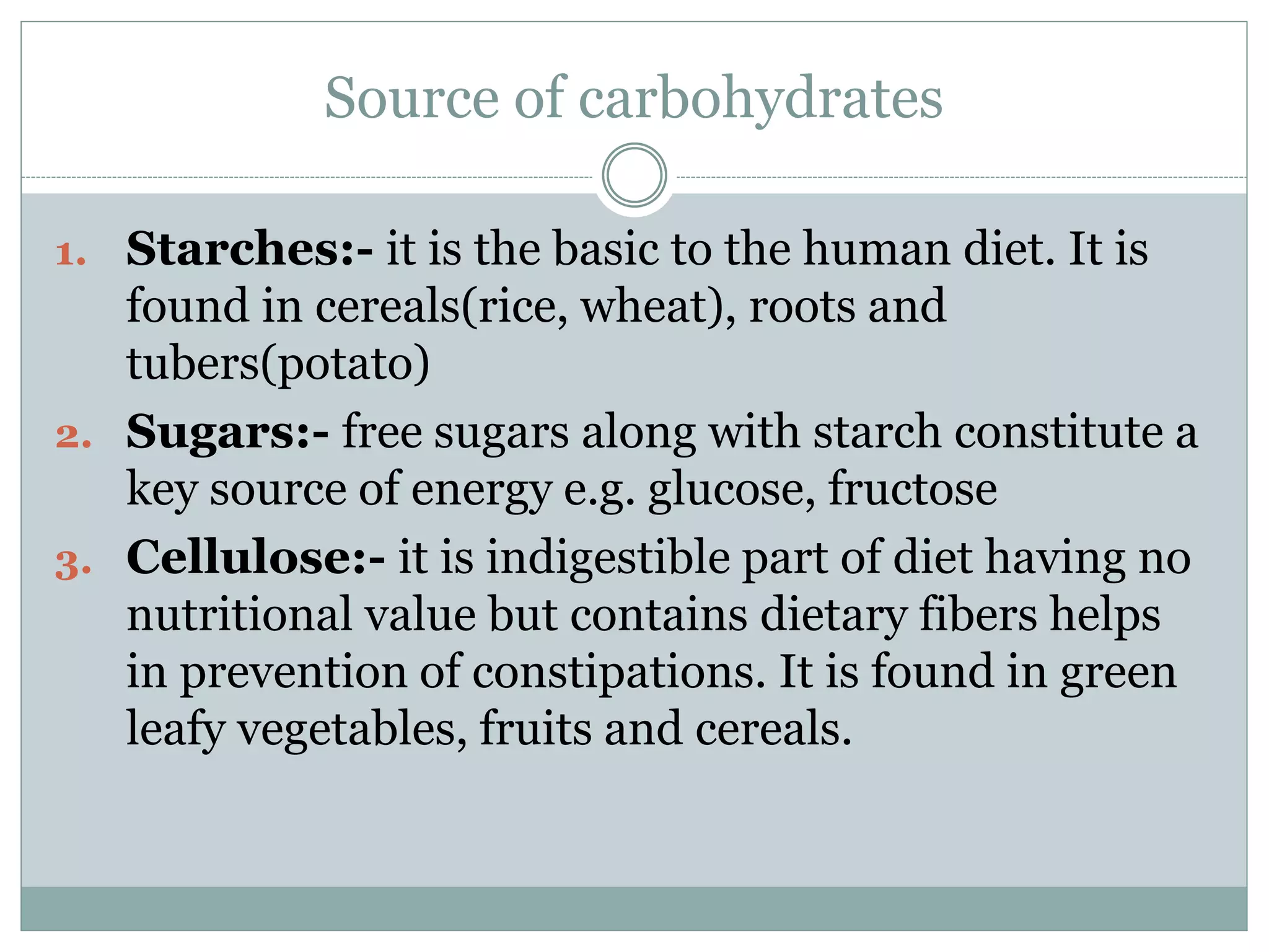 Carbohydrates(AGA UMAR | PPTX