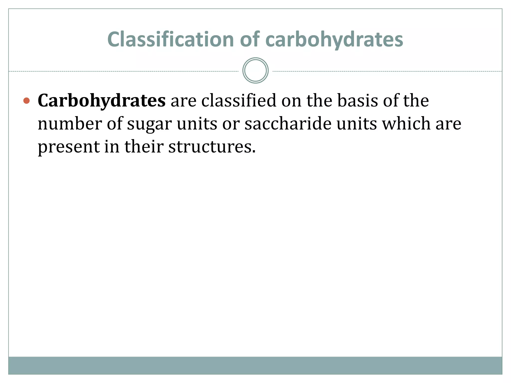 Carbohydrates Unit 2nd of Nutrition | PPTX
