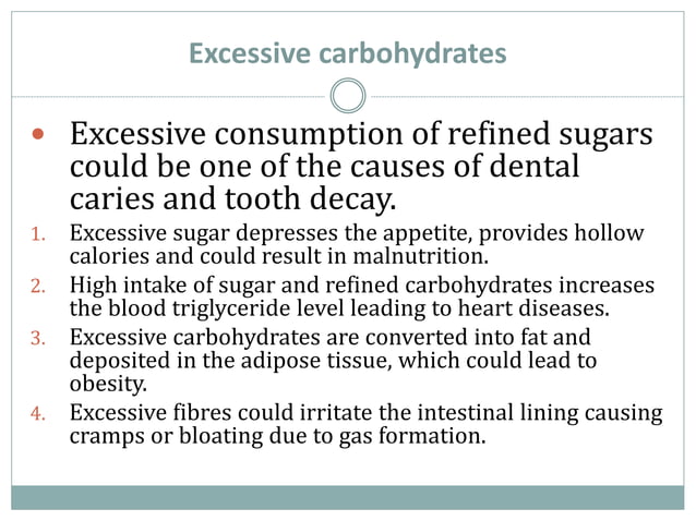 Carbohydrates Unit 2nd of Nutrition | PPTX | Digestive Disorders ...