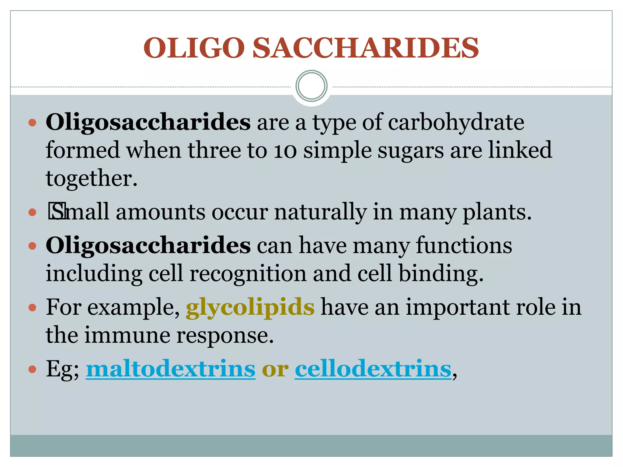 Carbohydrates | PPTX