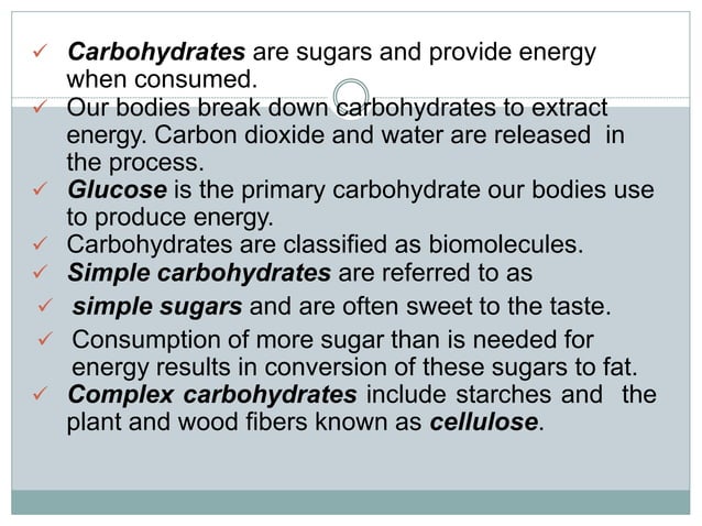 Carbohydrates | PPTX | Chemistry | Science