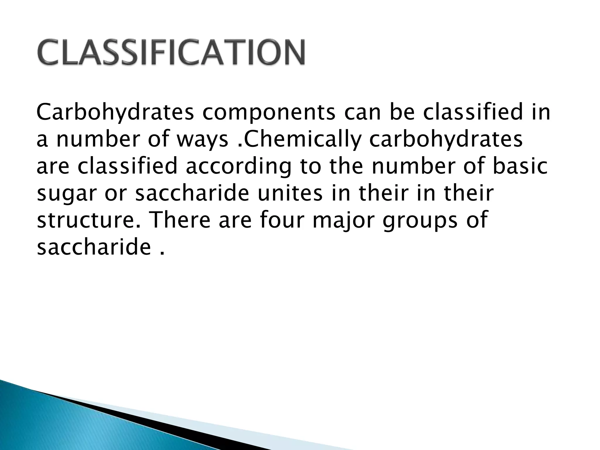 Carbohydrates | PPTX