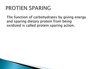 Carbohydrates | PPTX