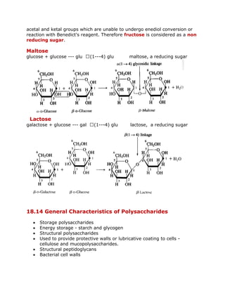 BRIEF EXPLANATION OF CARBOHYDRATE | PDF