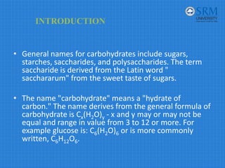 CARBOHYDRATES.pdf | PDF