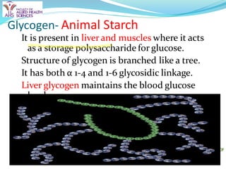 Carbohydrates ...Polysaccharides by Ansa Mudassar.pdf