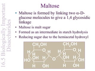 Carbohydrates, structure, functions and kinds | PPT