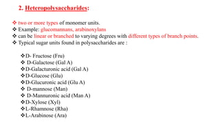 Carbohydrates fundamental chemistrynotes | PPTX