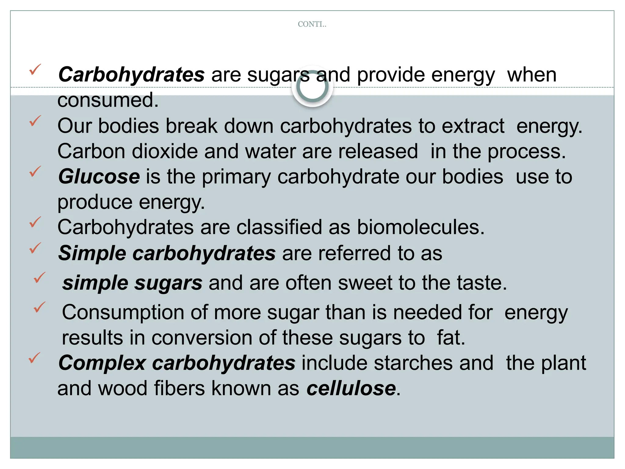 carbohydrates nutrition BSc. Nursing sem | PPTX