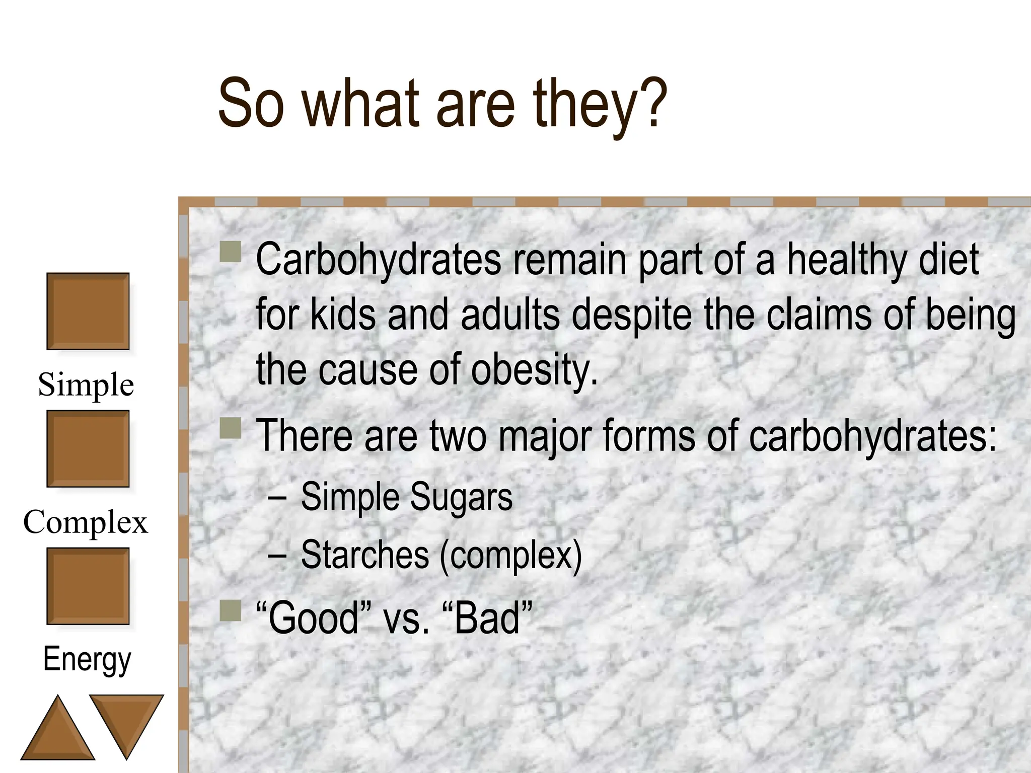 Carbohydrates food science and technology.ppt | Diabetes | Diseases and ...