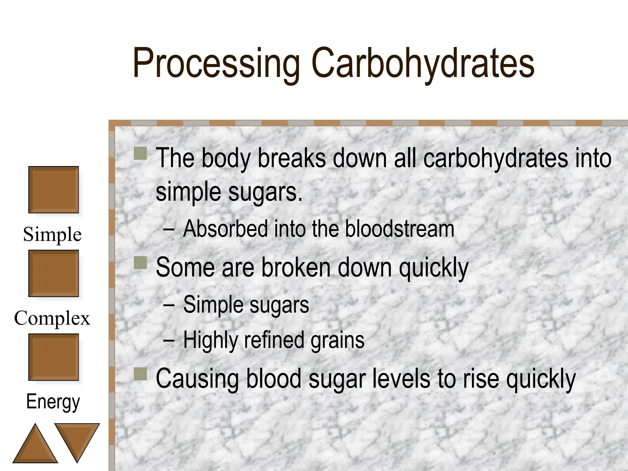 Carbohydrates food science and technology.ppt | Diabetes | Diseases and ...