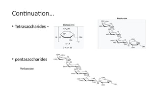 chemistry of carbohydrates and its properties | PPT