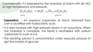 chemistry of carbohydrates and its properties | PPTX