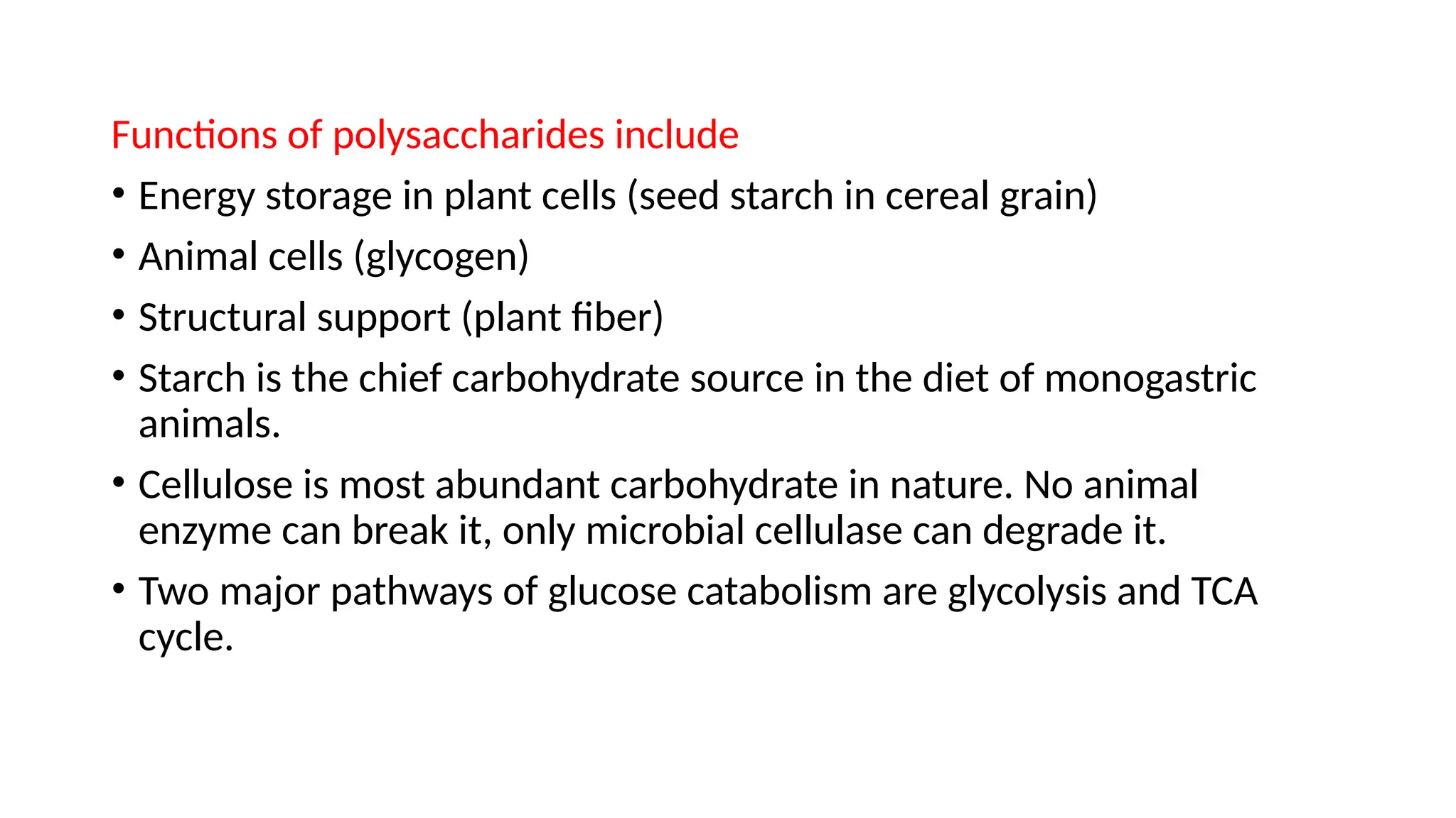 Carbohydrates and it's classification and nutritional importance in ...