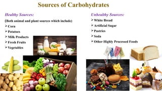 Basics of Carbohydrates (Sugars) presentation | PPTX