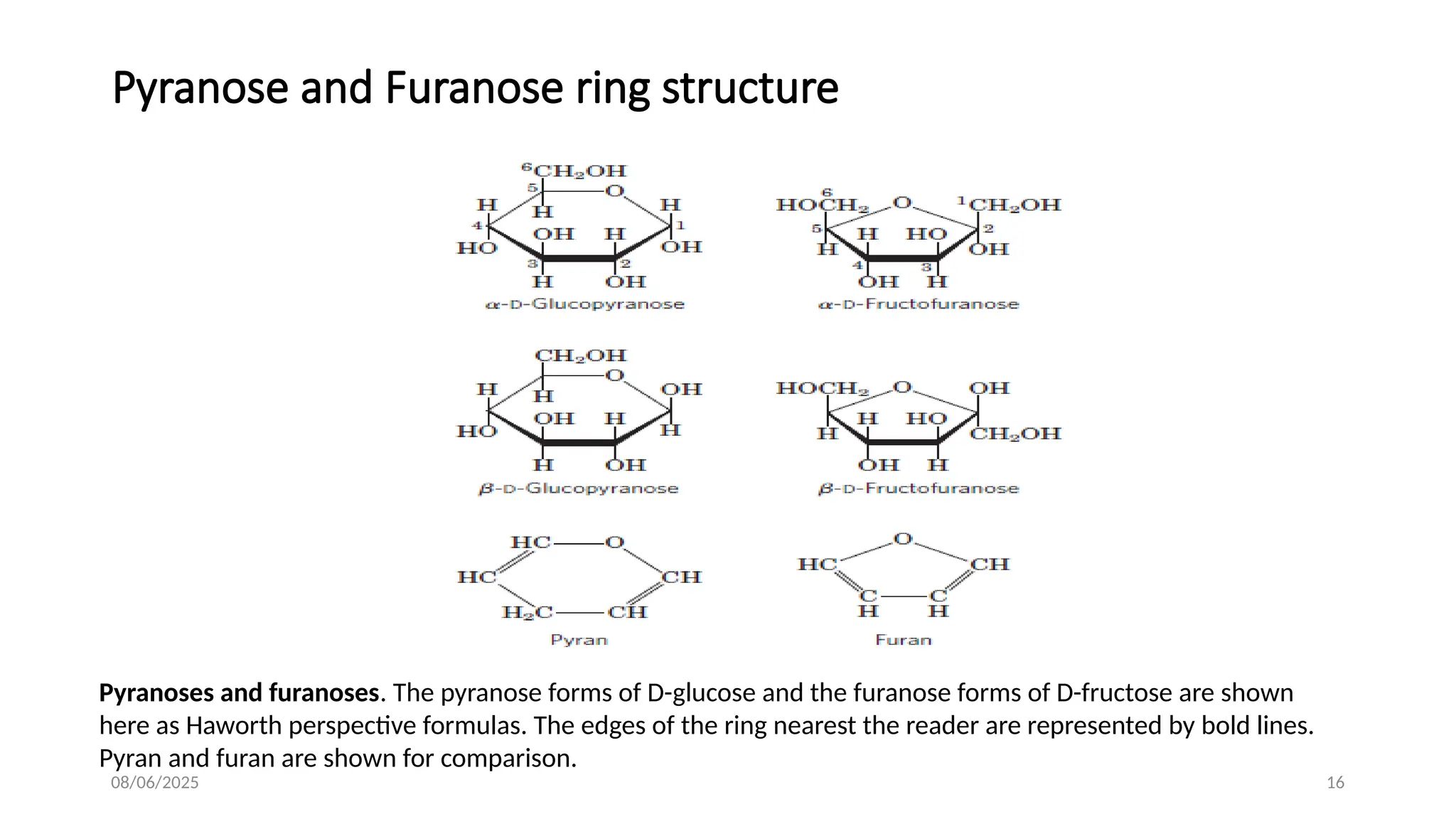 Carbohydrates Structure and functions- Biochemistry PPT for Students ...