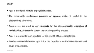 Carbohydrates Structure and functions- Biochemistry PPT for Students ...