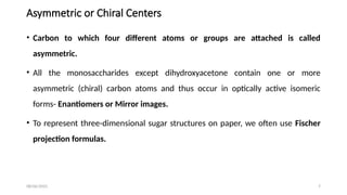 Carbohydrates Structure and functions- Biochemistry PPT for Students ...