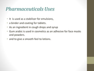 Carbohydrates acacia trgacantha | PPTX | Dental Health | Diseases and ...