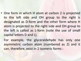 Carbohydrates introduction, classification and properties | PPTX