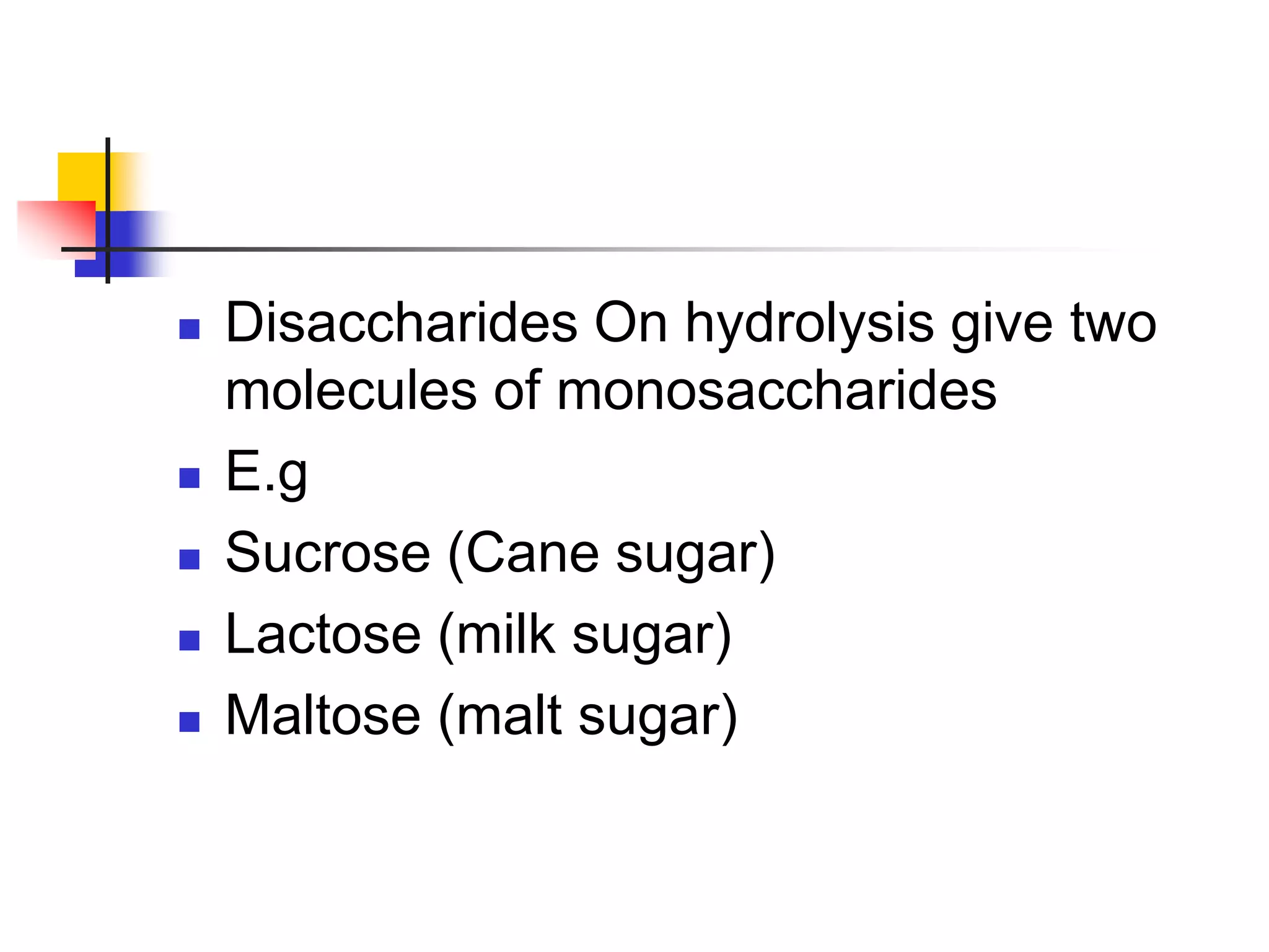 Carbohydrates summary | PDF