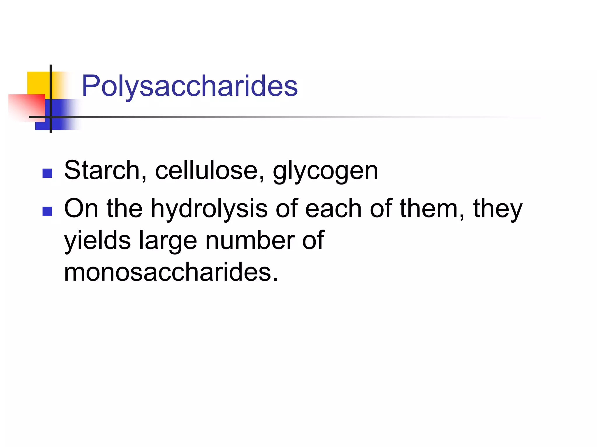 Carbohydrates summary | PDF