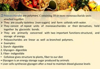 Carbohydrates | PPTX | Chemistry | Science