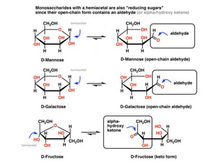 Carbohydrates: Monosaccharides- structure and function | PPTX