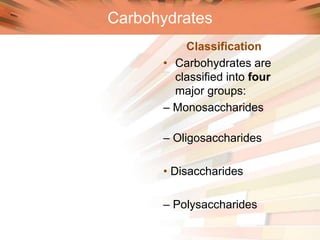 Carbohydrates 1st Module.pptx | Chemistry | Science