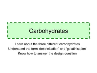 Carbohydrates | PPT