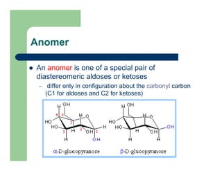 Carbohydrates Biochemistry | PDF