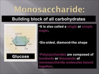 Carbohydrates and lipids | PPT