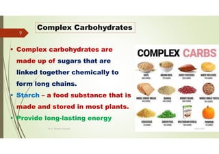 Carbohydrates and proteins | PDF