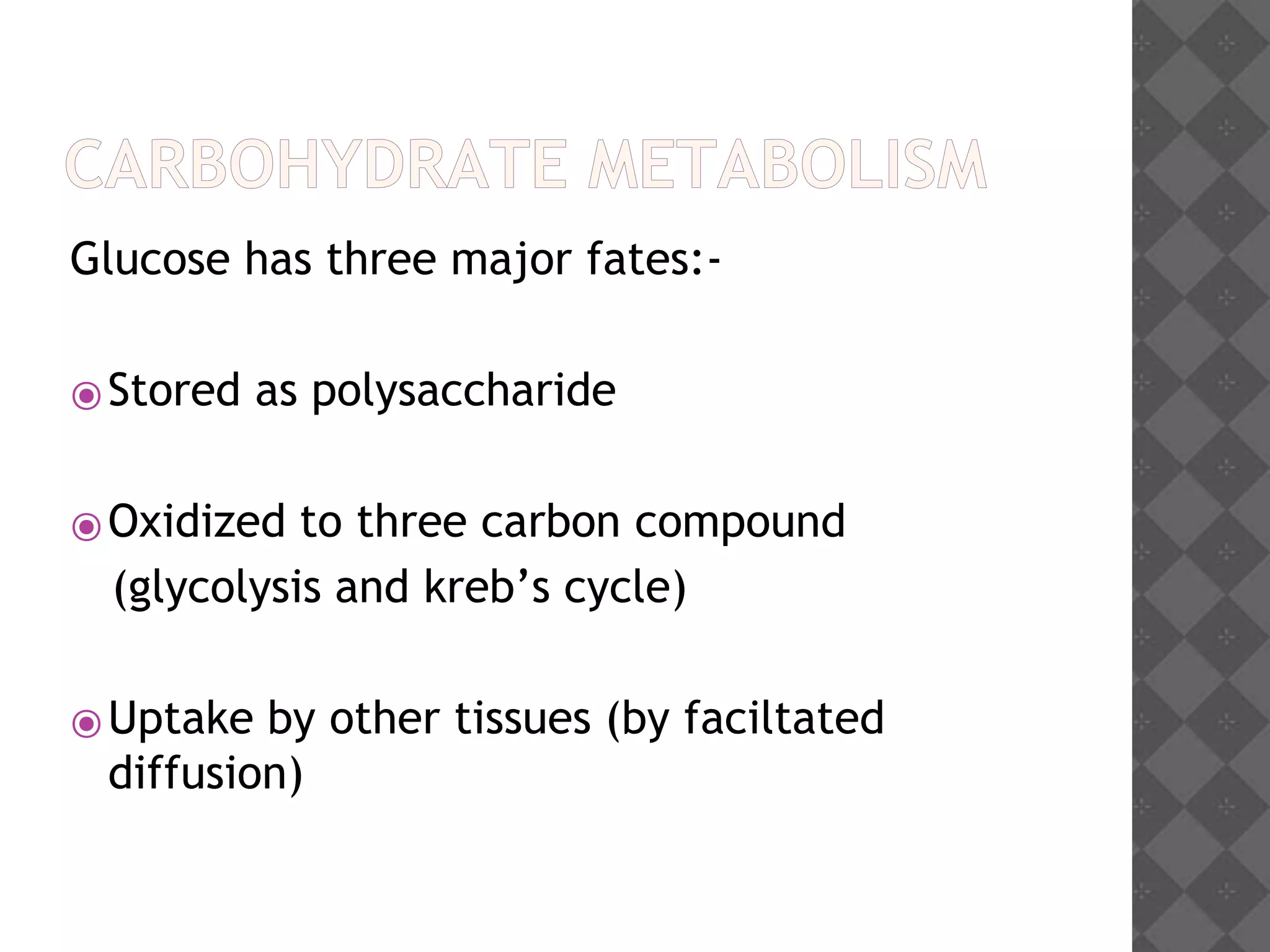 CARBOHYDRATES AND THEIR METABOLISM for nurses - P.B.Sc.pptx