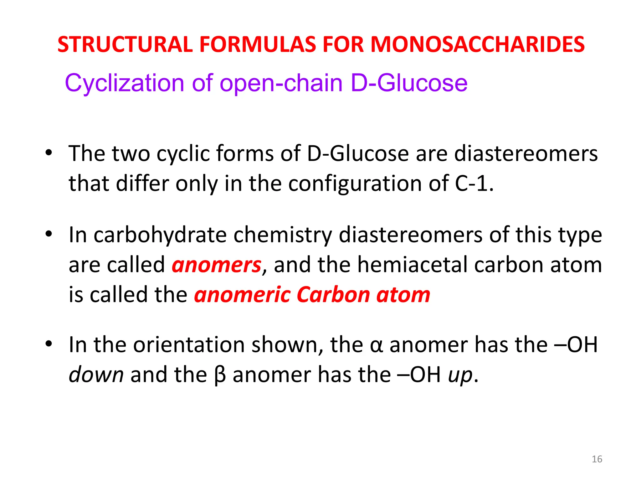 Food chemistry Carbohydrates presentation.ppt