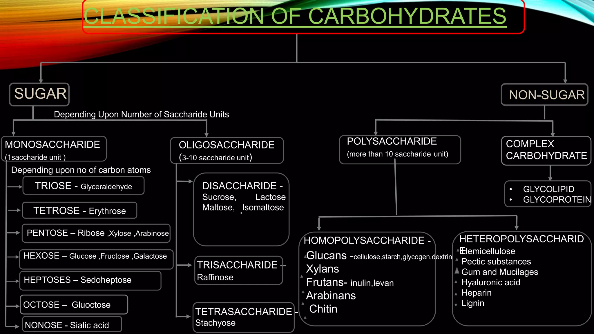 CARBOHYDRATE CLASSIFICATION.pptx