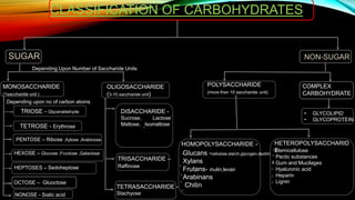 CARBOHYDRATE CLASSIFICATION.pptx
