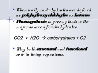 Carbohydrates | PPT