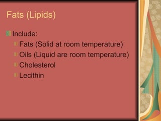 Carbohydratesfatsandproteins 120206131100-phpapp02 | PPT