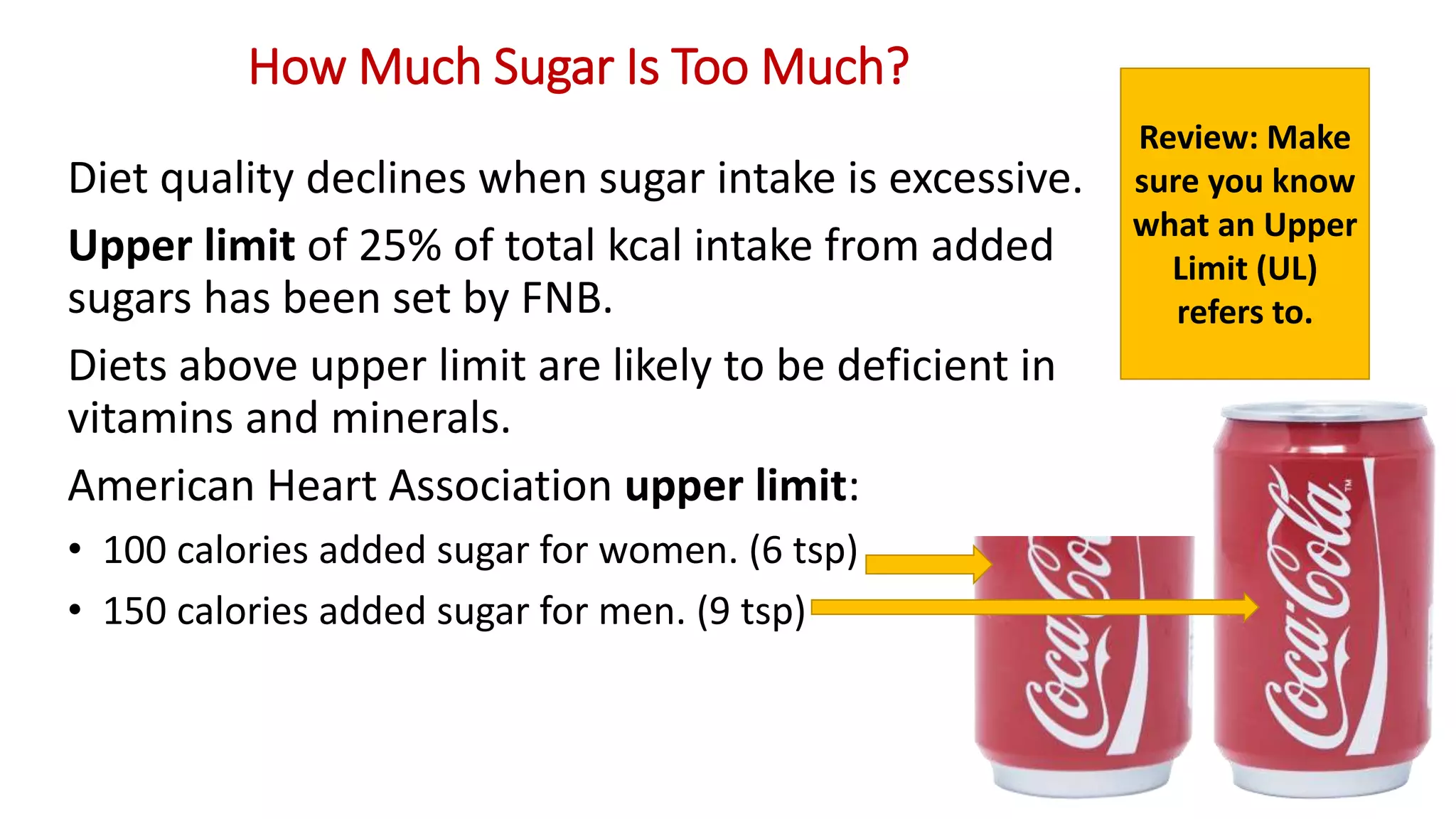 Carbohydrates: how much do we need? | PPTX