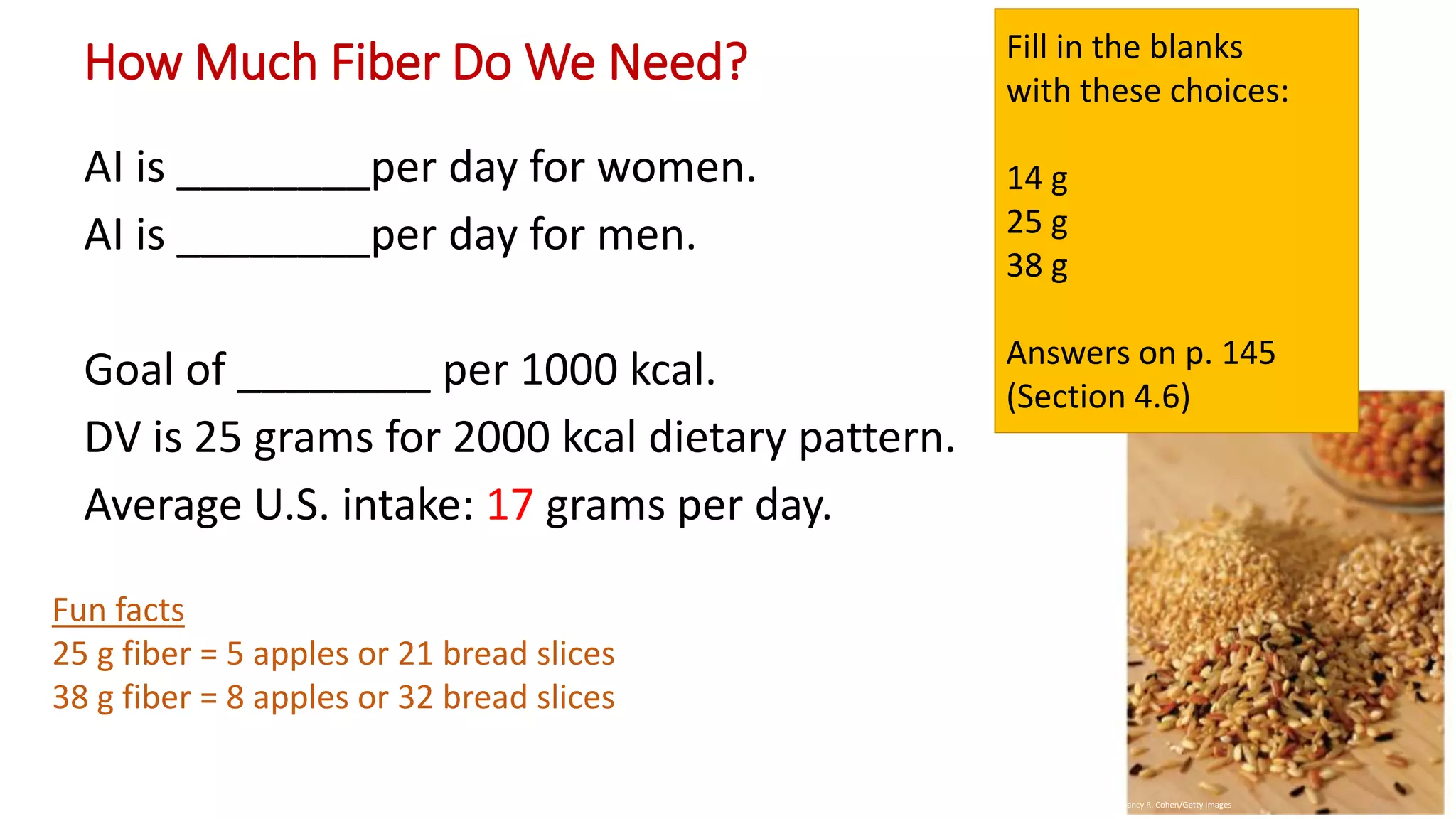 Carbohydrates: how much do we need? | PPTX
