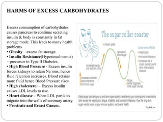Carbohydrates in food | PPTX