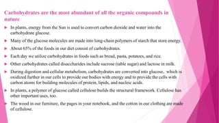 CARBOHYDRATES (monosaccharides and oligosaccharides).pptx