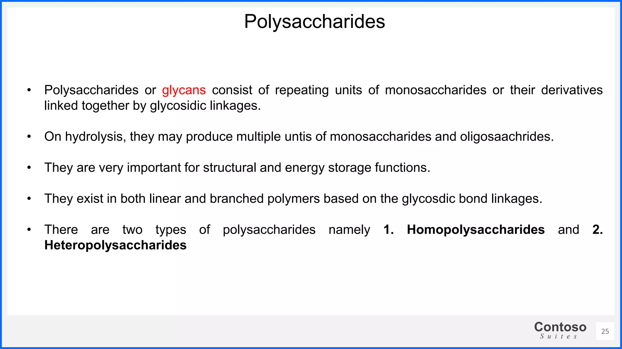 Carbohydrates - Disaccharides and Polysaccharides | PPTX