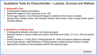 Carbohydrates - Disaccharides and Polysaccharides | PPTX